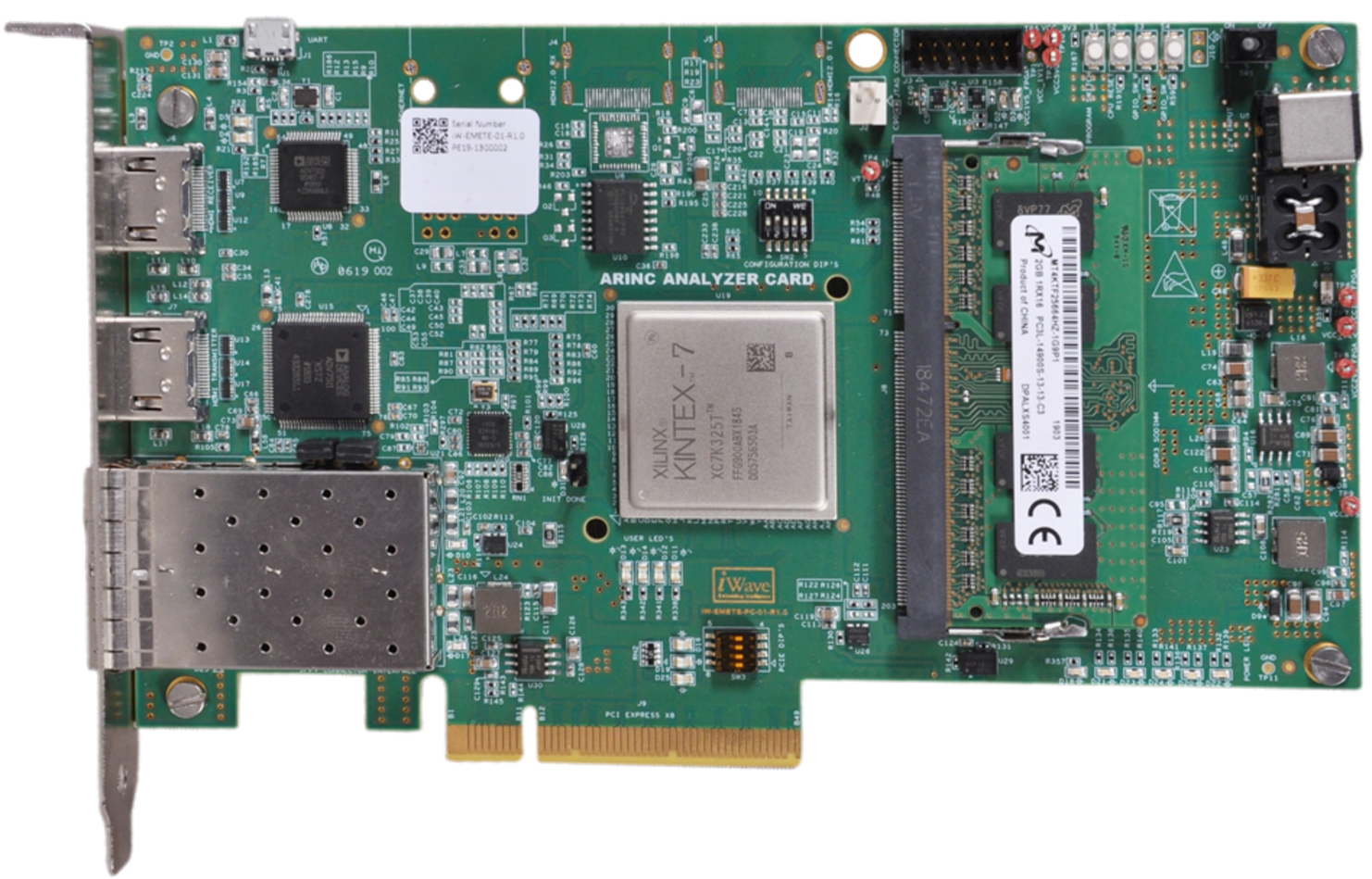 PCIe based FPGA Processing / Acceleration Card